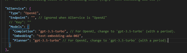 get response error · Issue #1148 · microsoft/semantic-kernel · GitHub