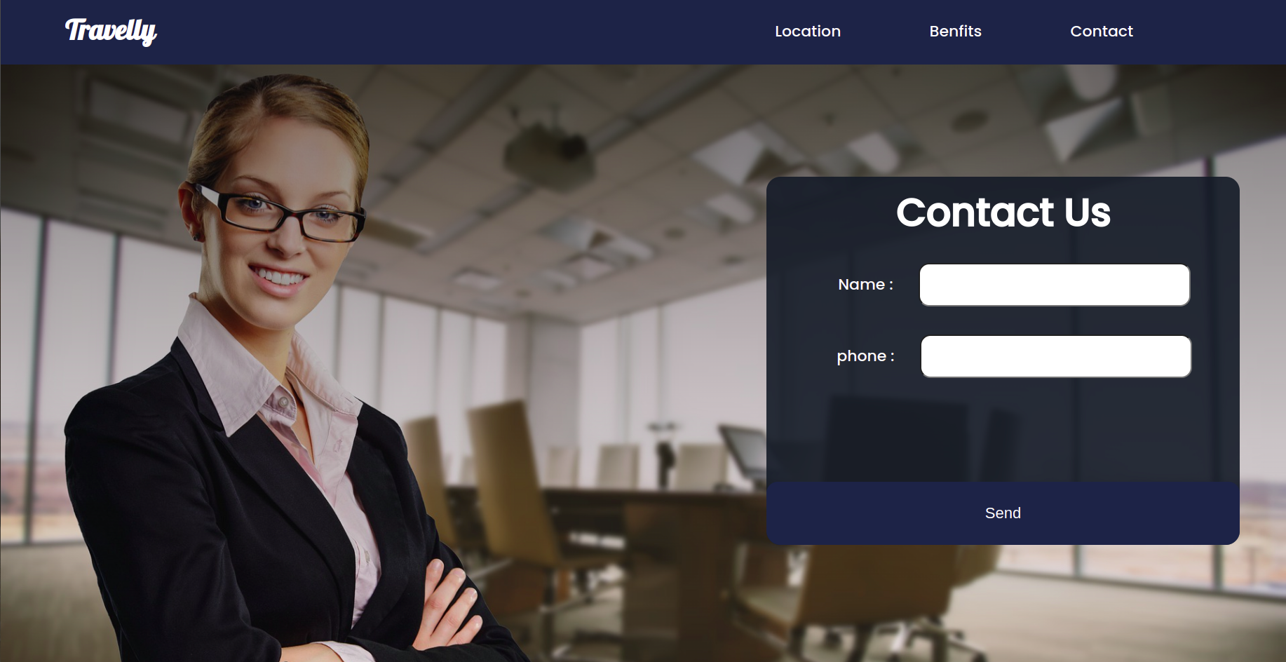 GitHub - ROTEMIL95/Travelly: Travel agency landing page