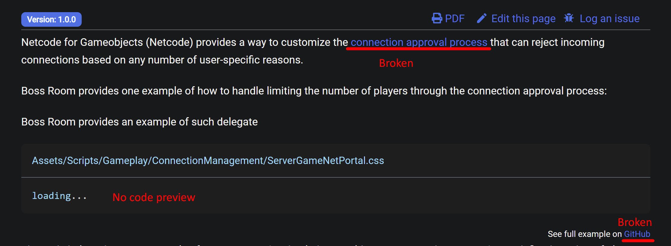 Feedback for ocs/basics/maxnumberplayers.md · Issue #728 · Unity-Technologies/com.unity ...