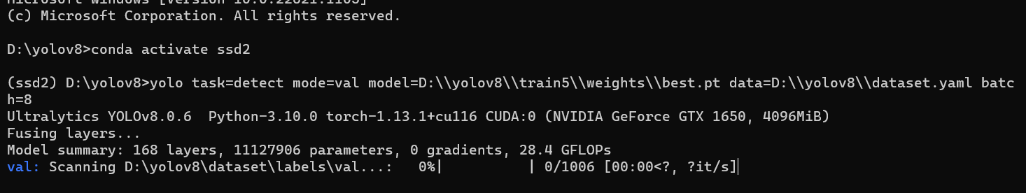 stop scanning when use GPU · Issue #391 · ultralytics/ultralytics · GitHub