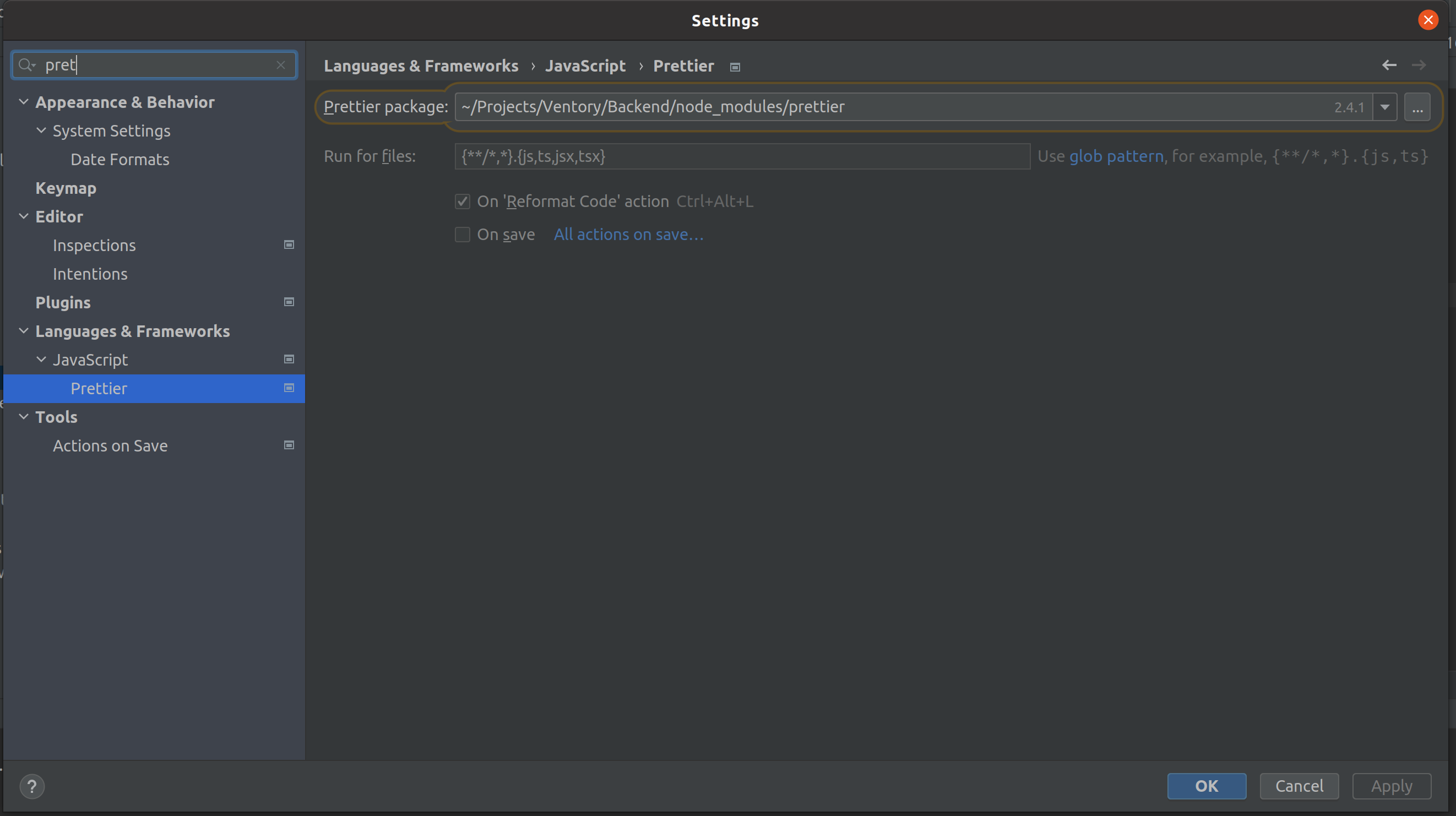 Intellij - prettier-plugin-organize-imports removes all imports · Issue #43 · simonhaenisch ...