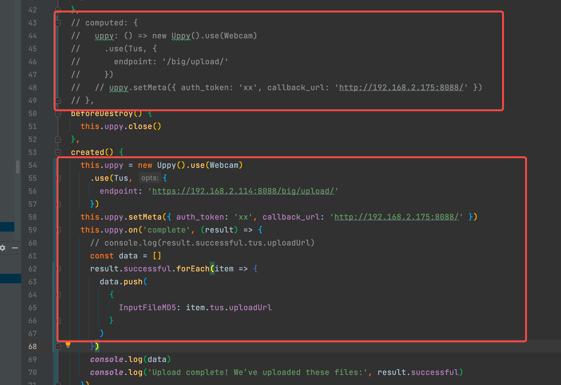 How to change the vue upload path? · Issue #3398 · transloadit/uppy · GitHub