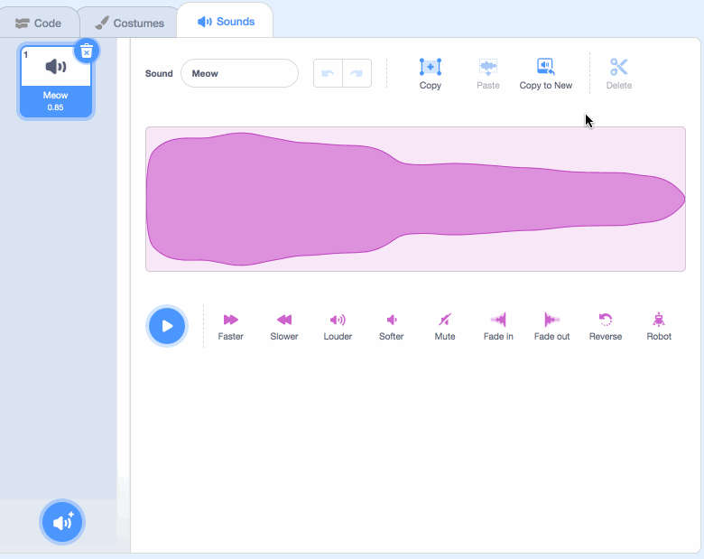 Consider Adding Feedback For Copy To New Operation · Issue 5052 · Scratchfoundation Scratch Gui
