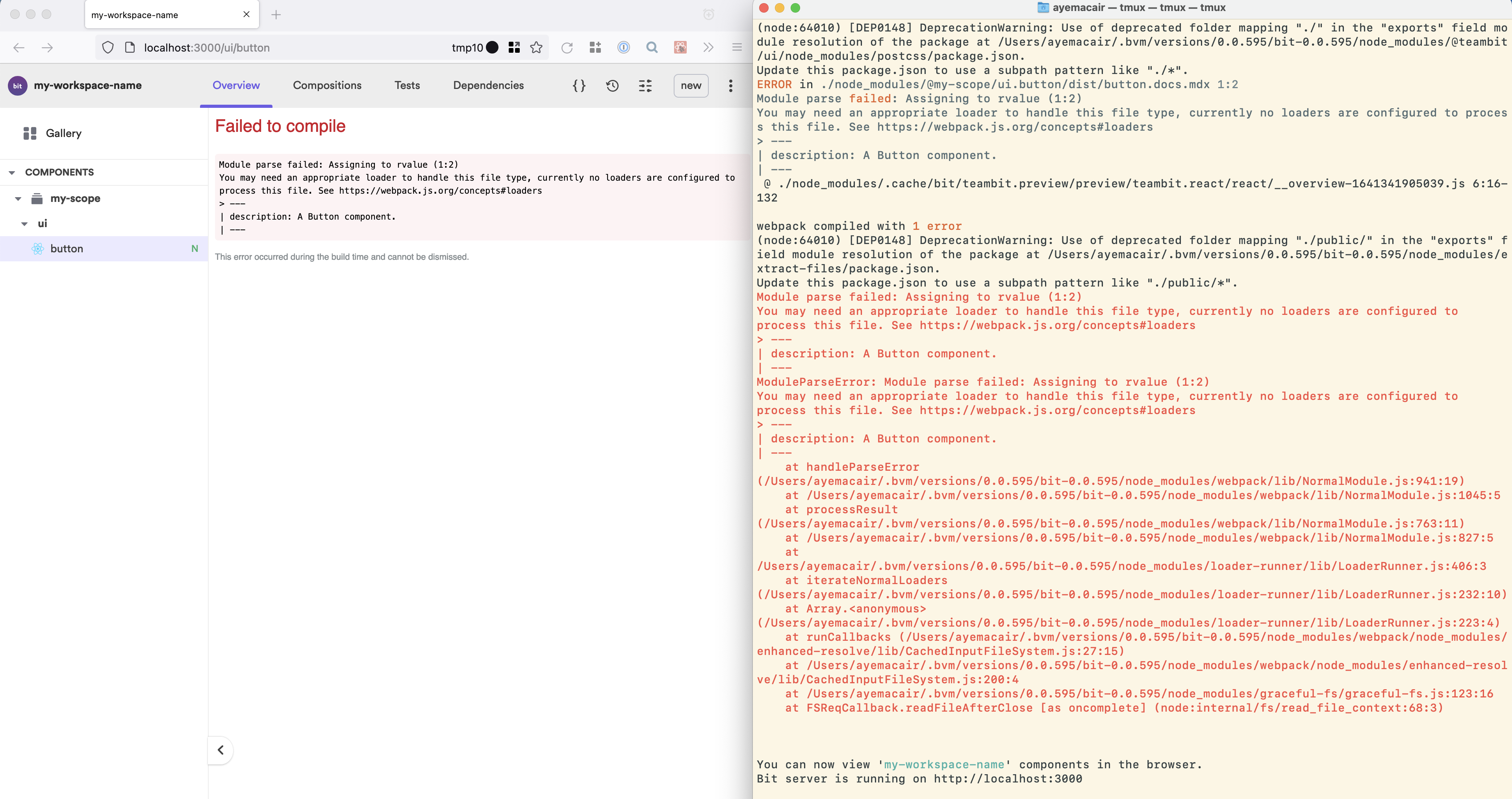 CRA + Bit throw module parse failed · Issue #5229 · teambit/bit · GitHub
