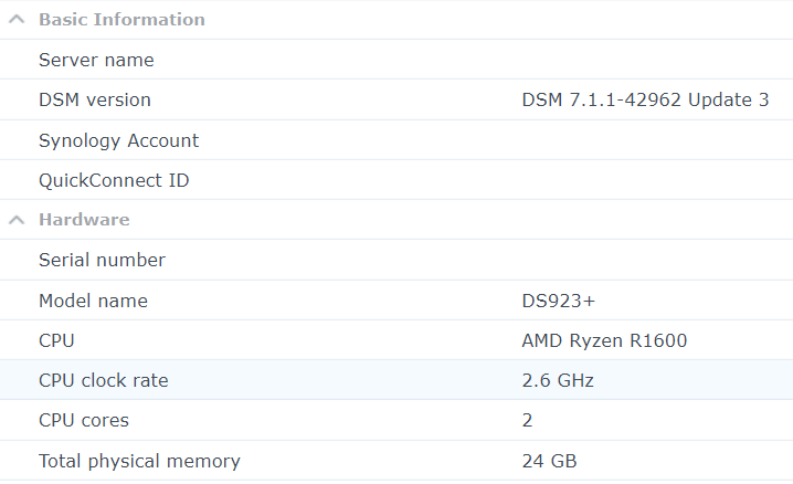 DS923+ AMD Ryzen R1600 CPU DSM 7.x driver Supported · Issue #93 · bb-qq/aqc111 · GitHub