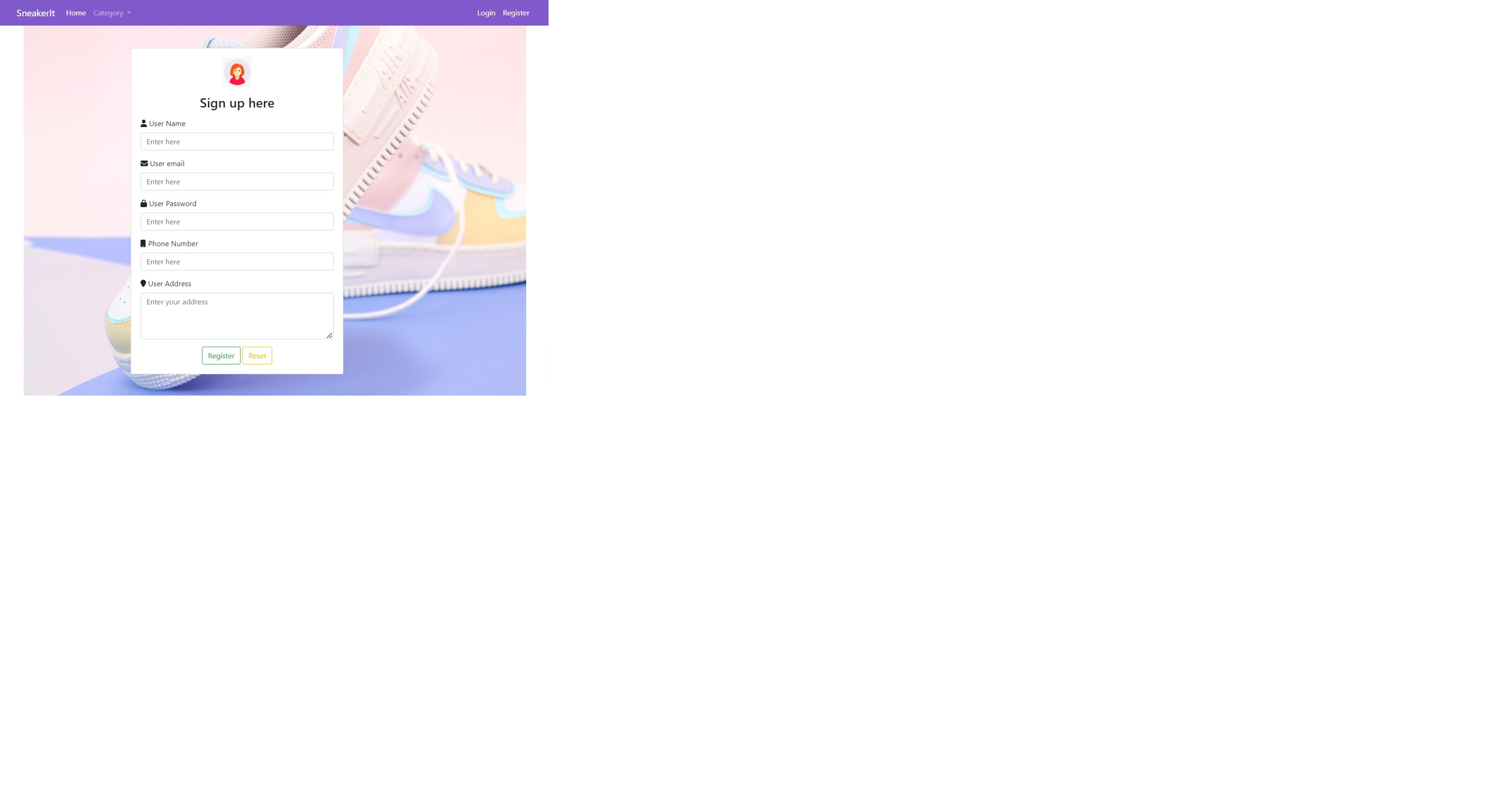 GitHub - Aradhana20/SneakerIt: SneakerIT is a Spring based online ...