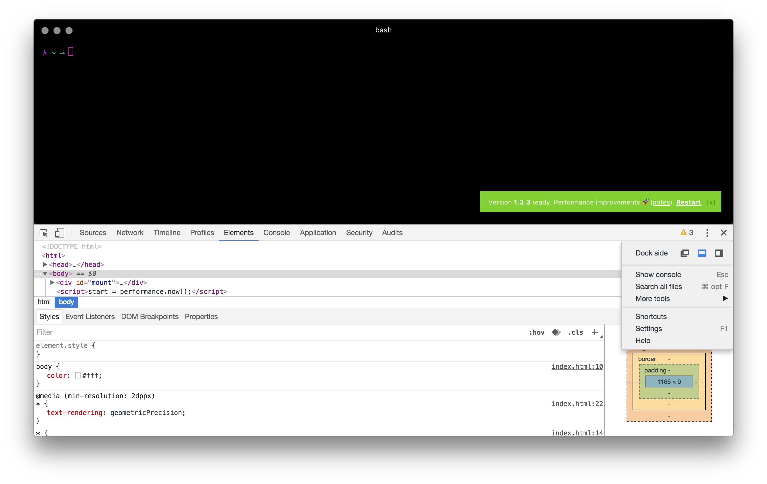 Unattached Developer Tools window · Issue #1941 · vercel/hyper · GitHub