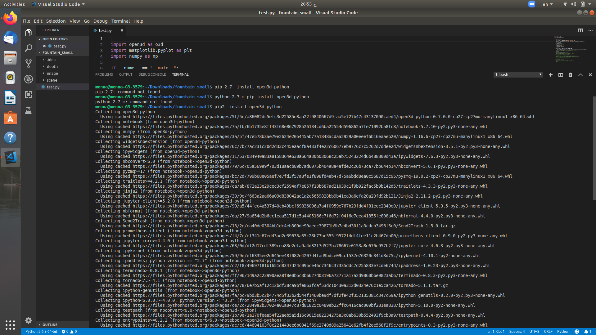 Can T Use Open3d On Python 2 7 · Issue 2897 · Isl Org Open3d · Github