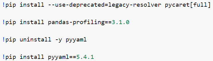 Problem During Pycaret Classification Import · Pycaret Pycaret · Discussion 2760 · Github