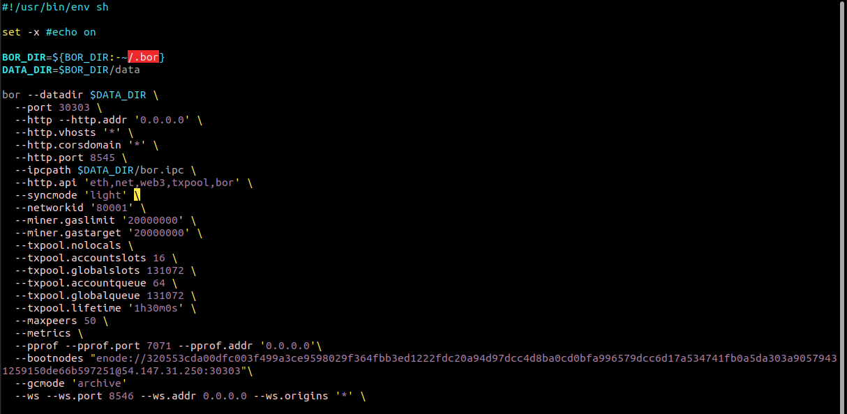 Check if a Bor light client can run standalone · Issue #164 · threefoldfoundation/tft · GitHub