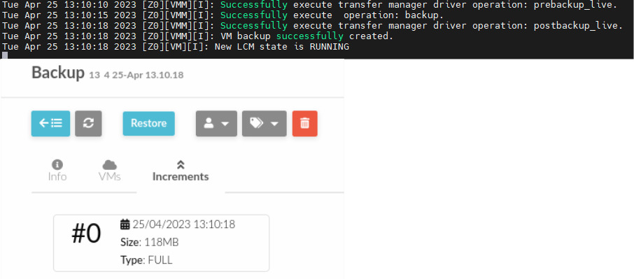 Implement a limit for incremental backups inside a chain · Issue #6188 · OpenNebula/one · GitHub