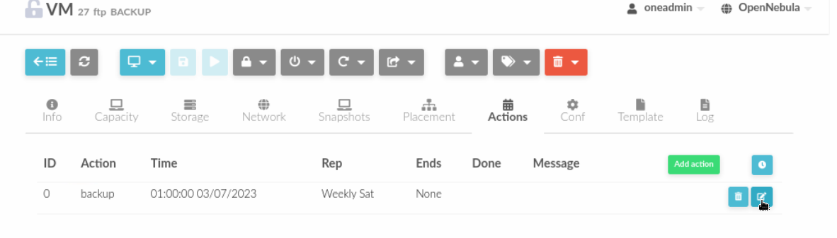 Action schedule is not setting the right day of the week in Sunstone on checkmark box · Issue ...