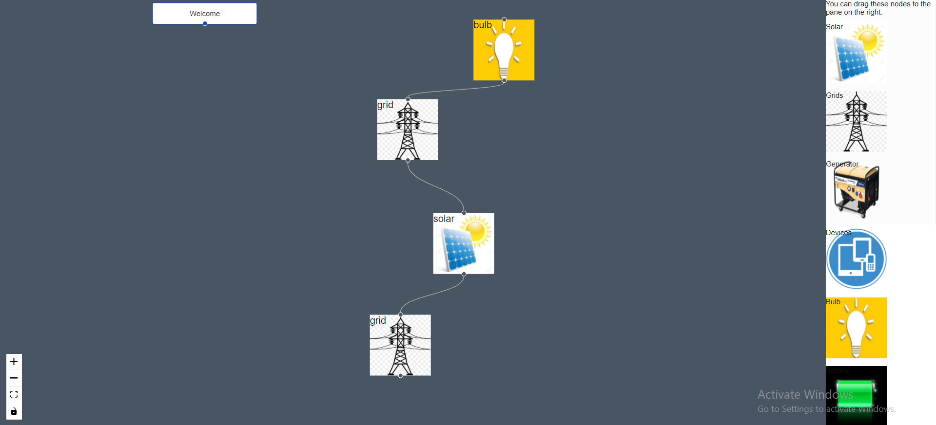 Drag And Drop Flow Diagram With React