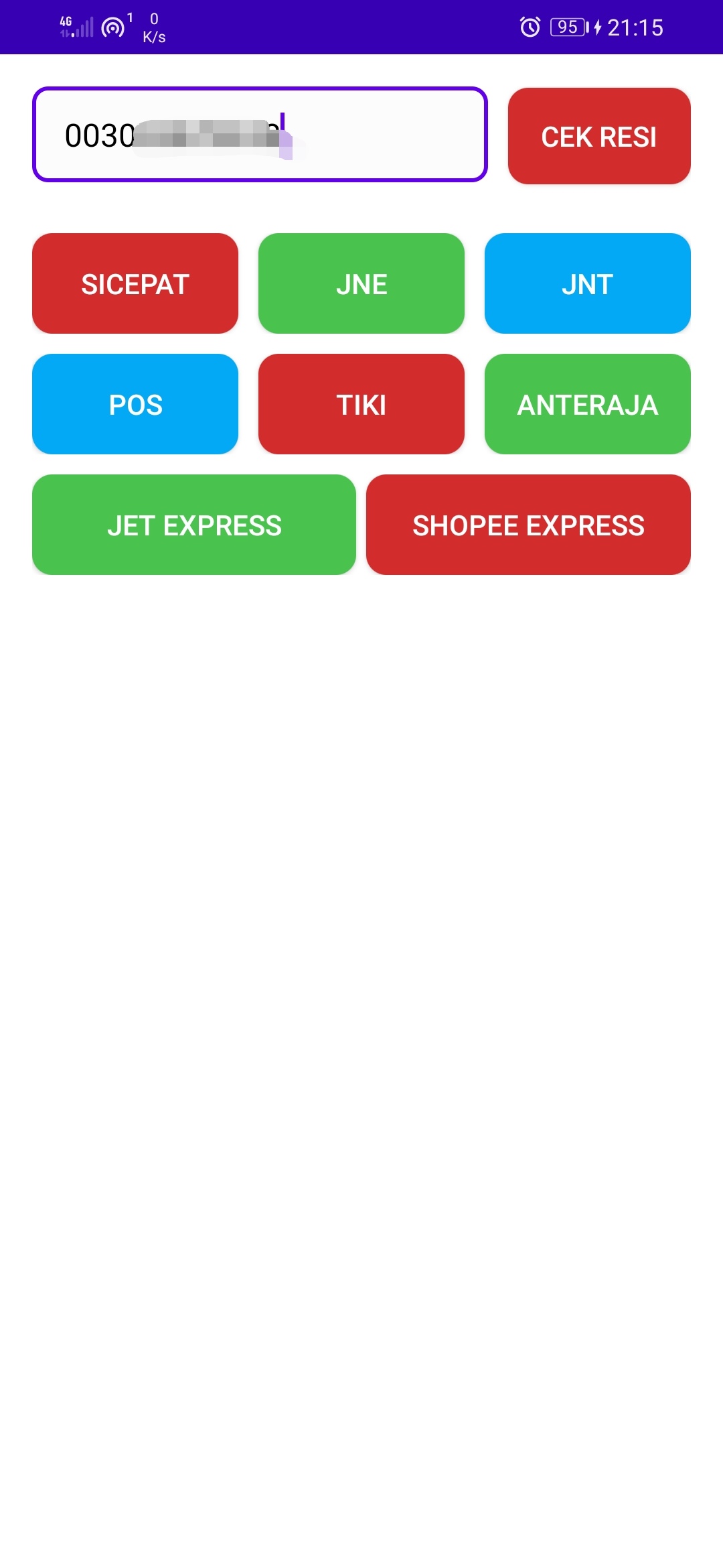 GitHub - Gabniels/CekResi