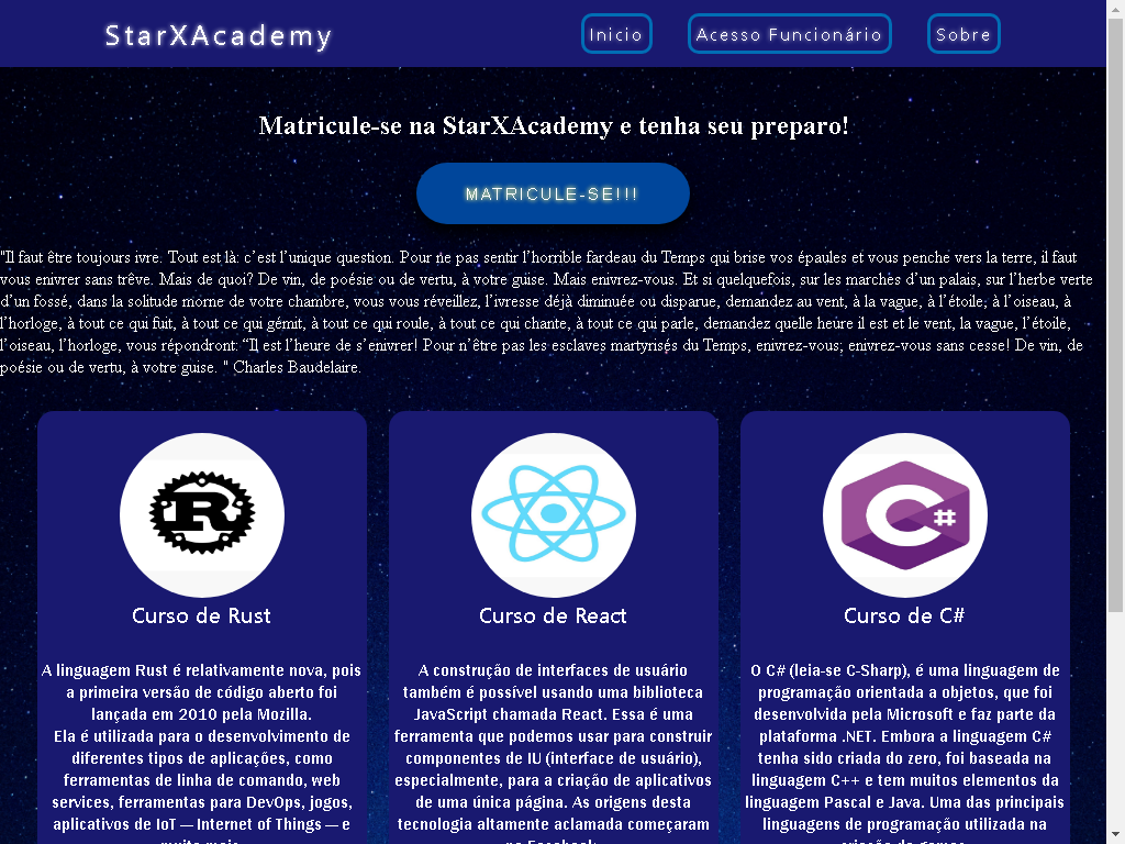GitHub - theussant/Crud_Web: CRUD feito com ferramentas web, tema matricula de alunos.