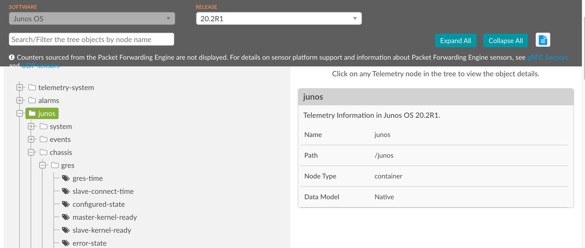 Unable to retrieve configs from junos device · Issue #303 · karimra/gnmic · GitHub