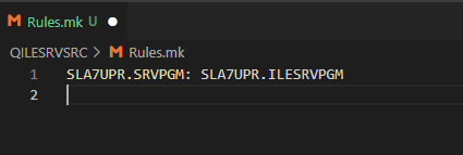 Object creation for QILESRVSRC pseudo source object reported as successful when not. · Issue ...
