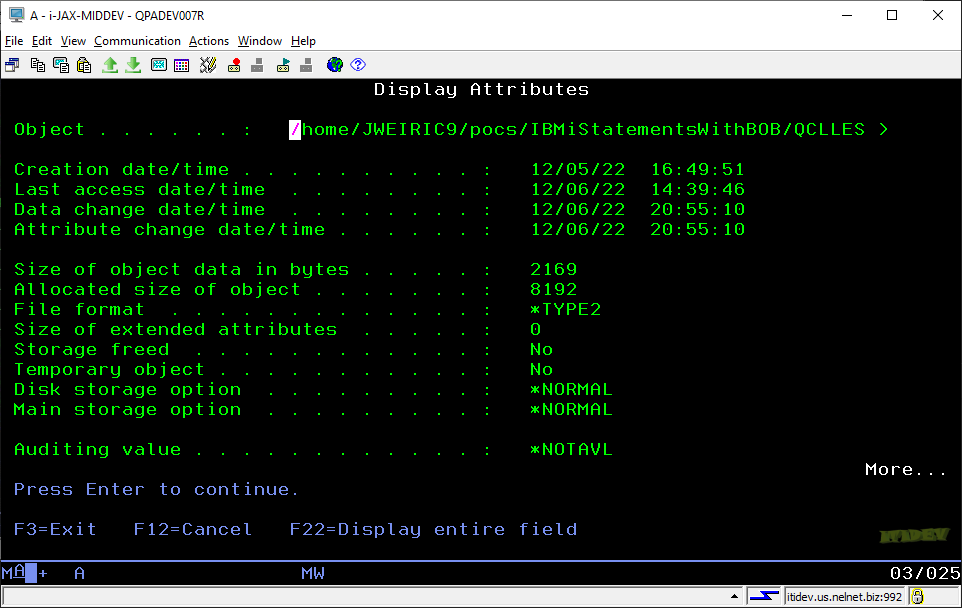changed IFS file not recognized, compile not done. · Issue #179 · IBM/ibmi-bob · GitHub