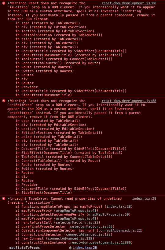 Table view not rendering after changes to column list · Issue #1517 ...