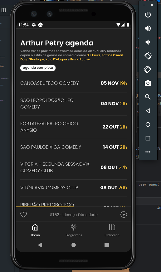 By clicking on the show go to its link · Issue #7 · Vitor-Carmo/app-sacocheio-tv · GitHub