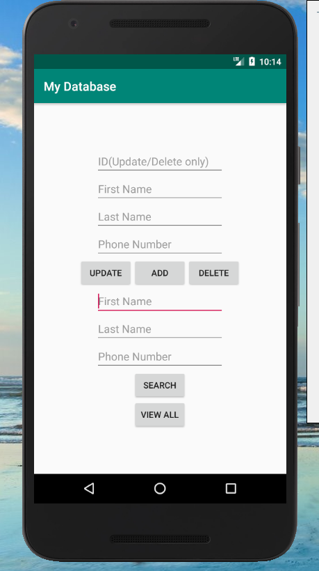 Github Zhuansun0502 Sqlite Database