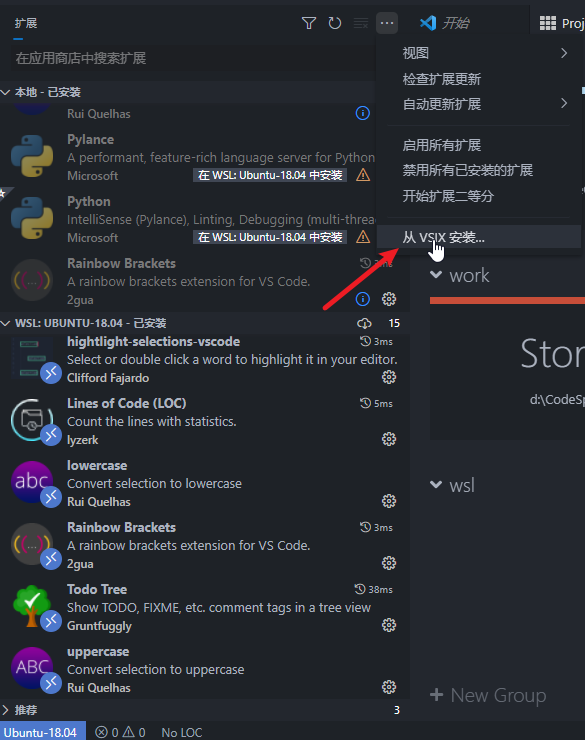Extension Can Not Be Installed In Remote Wsl · Issue 5757 · Microsoftvscode Remote Release 