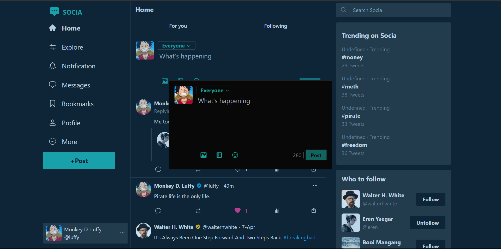 GitHub - booi-dev/social-media: bomo social media clone