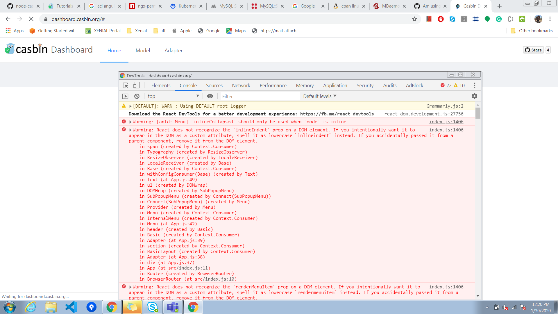 Am using casbin-sequelize-adapter to load the policy from database · Issue #112 · casbin/node ...