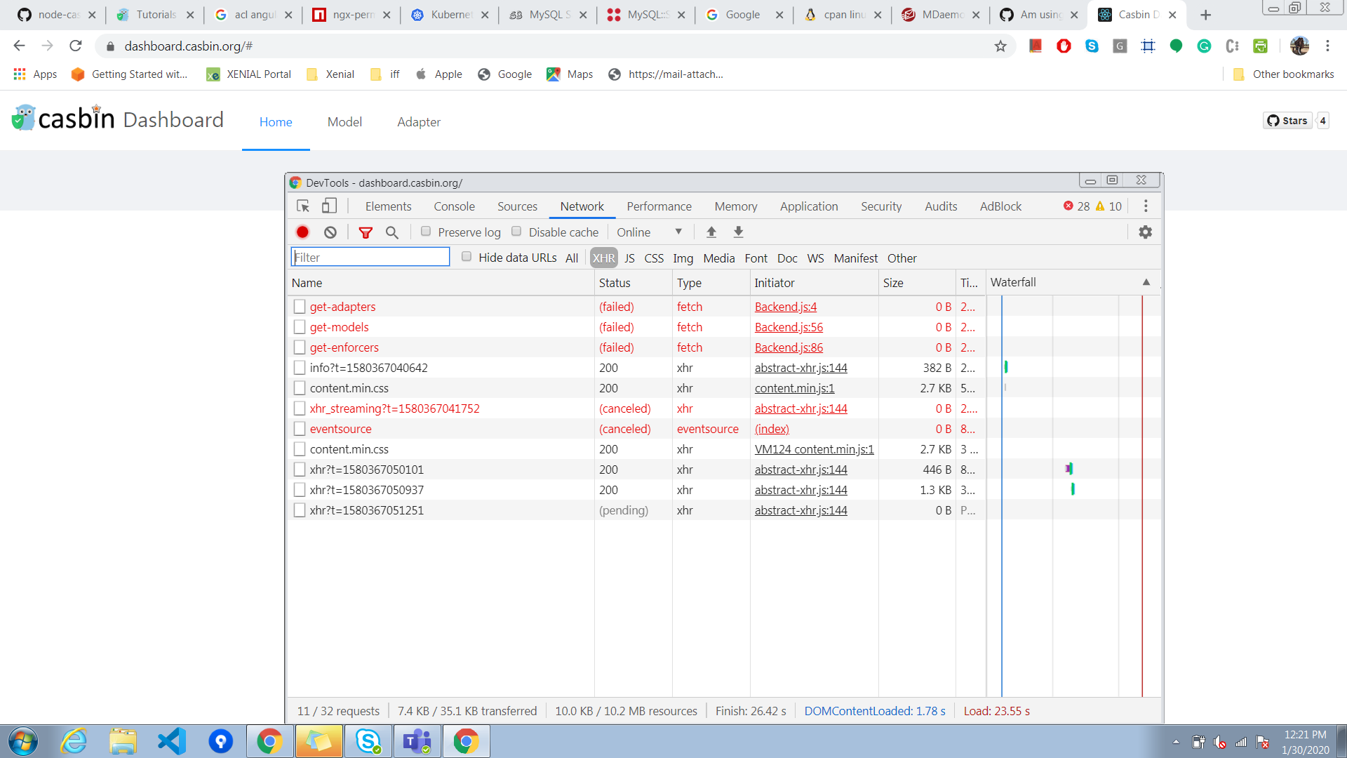 Am using casbin-sequelize-adapter to load the policy from database · Issue #112 · casbin/node ...