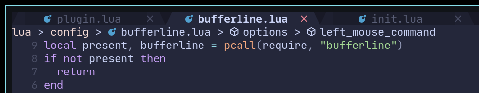 colorscheme with bufferline separator_style 'slant' does not work · Issue #212 · catppuccin/nvim ...