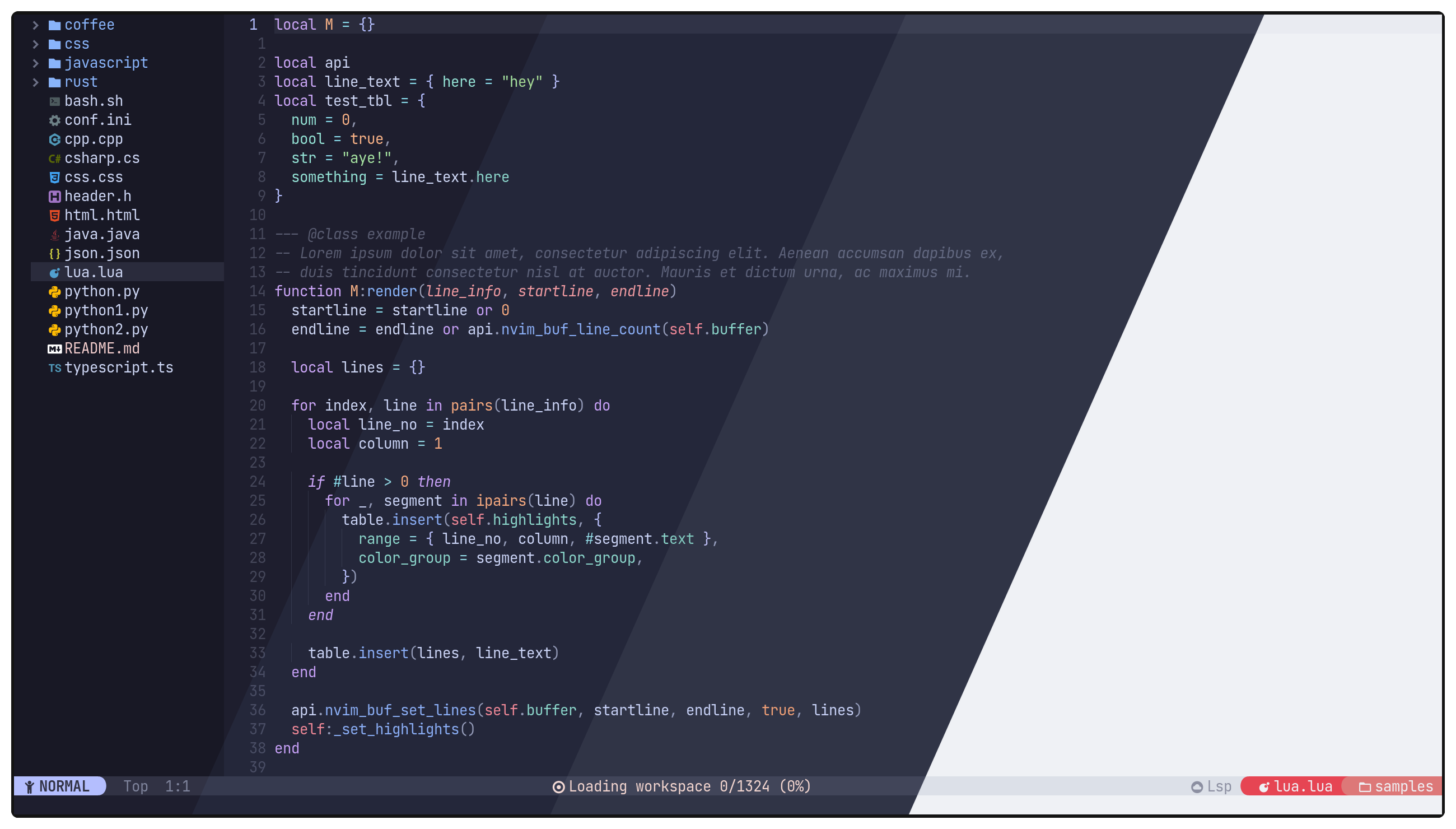 GitHub - opalmay/catppuccin-nvim: 🍨 Soothing pastel theme for Neovim