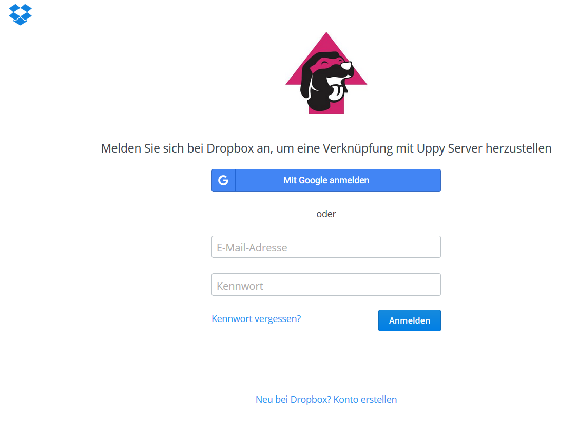Show trusted elements on auth of dropbox, googledrive... · Issue #247 · transloadit/uppy · GitHub
