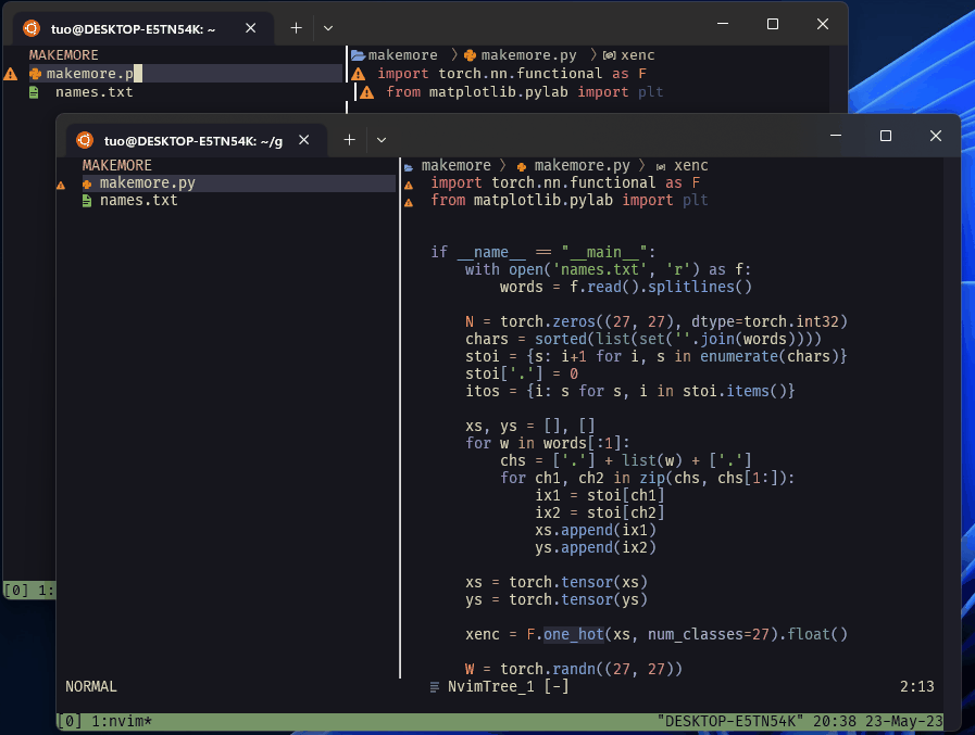 Additional line breaks (or similar) when using nerdfonts on a windows ...