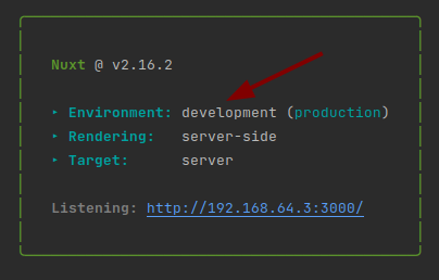 There is no way to force switch the environment to production · Issue #19688 · nuxt/nuxt · GitHub