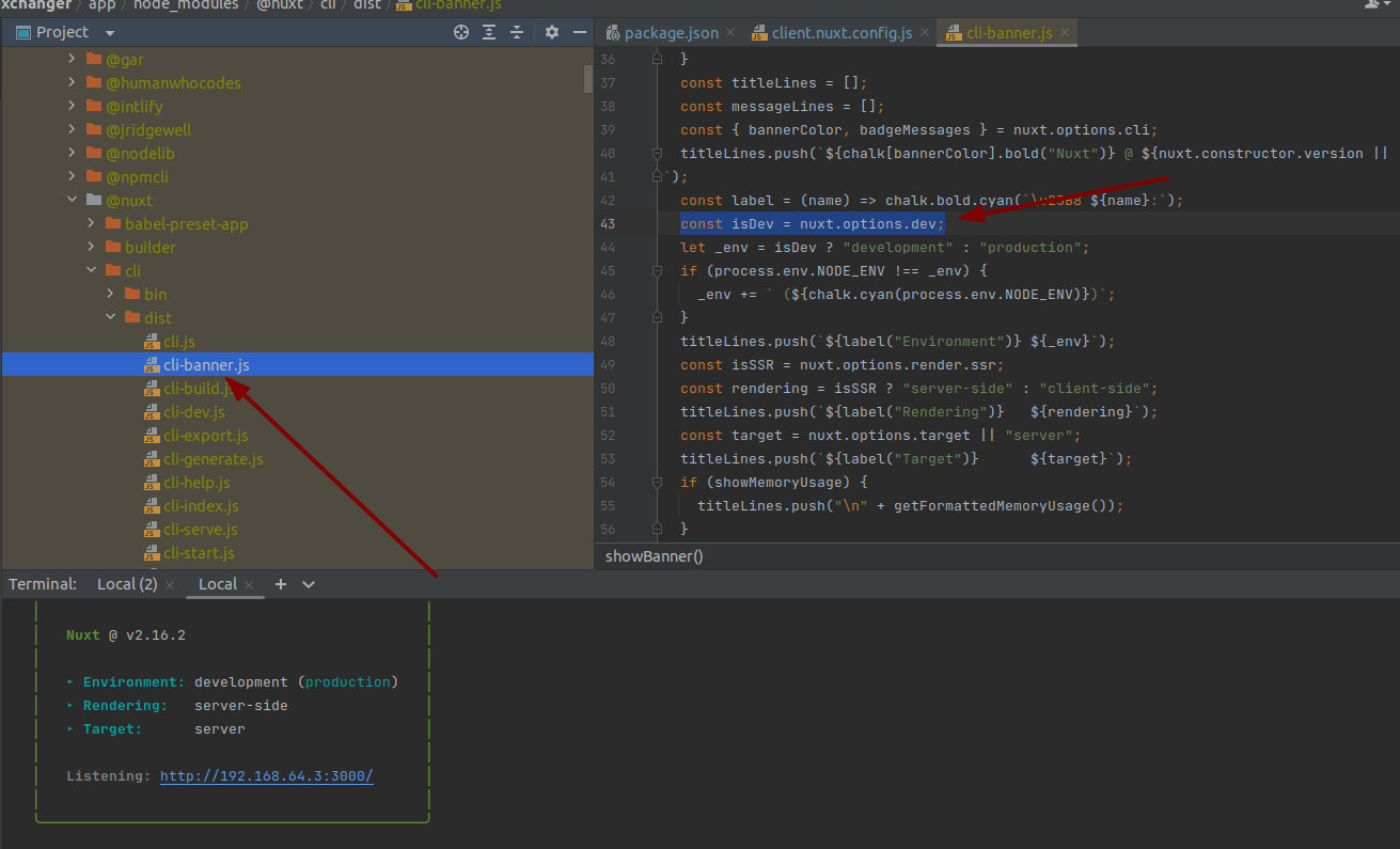 There is no way to force switch the environment to production · Issue #19688 · nuxt/nuxt · GitHub
