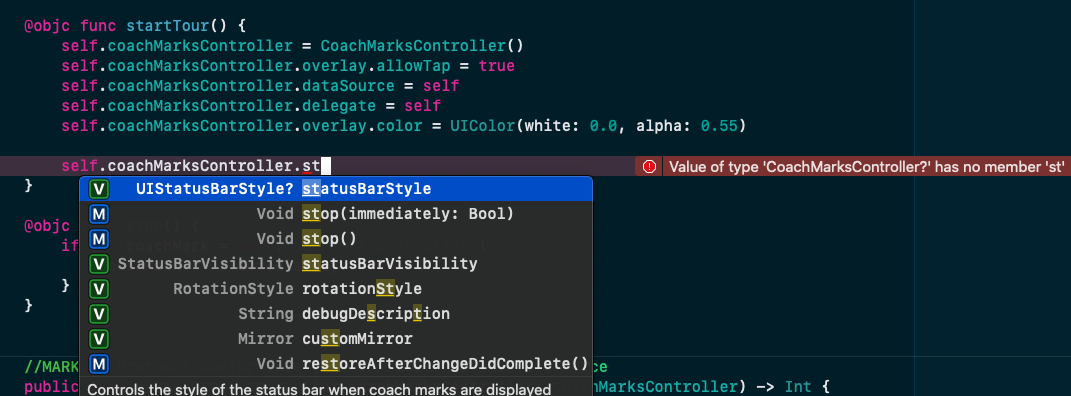 Startin Unable To Use With Uiviewcontroller In Objective C · Issue 1619