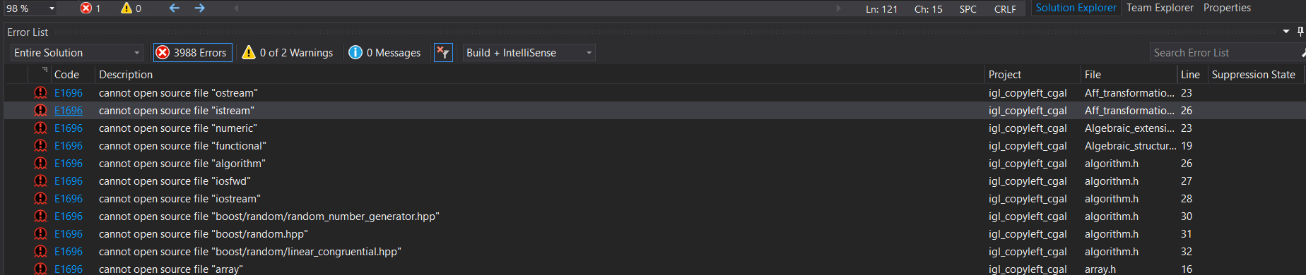 Using CGAL and mesh_boolean compilation error · Issue #2054 · libigl/libigl · GitHub
