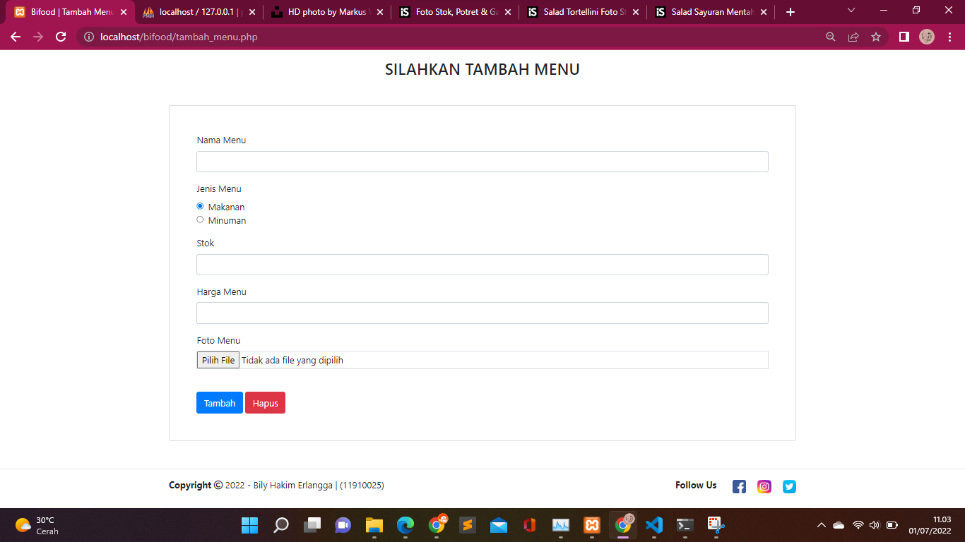 GitHub - BilyHakim/web-restoran: Projek Website Berbabasis PHP dan ...