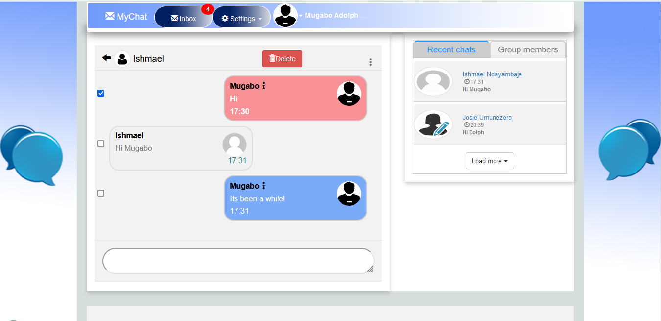 GitHub - Dolph250/hcichat: Real time chat system, that would help friends to chat each other ...