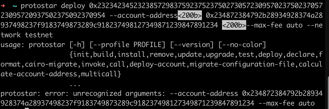 Deploy bug · Issue #1531 · software-mansion/protostar · GitHub