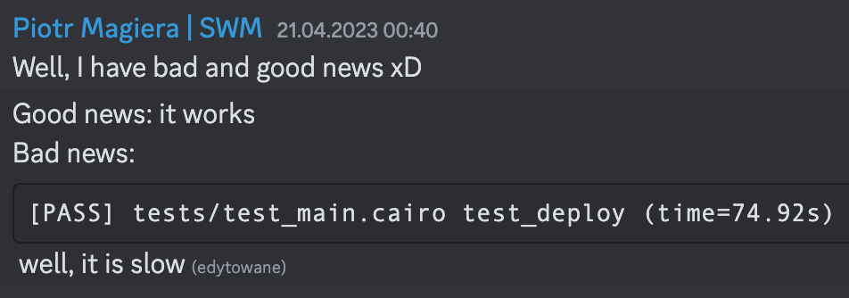 Consider unit testing approach in Cairo1 template · Issue #1835 ...
