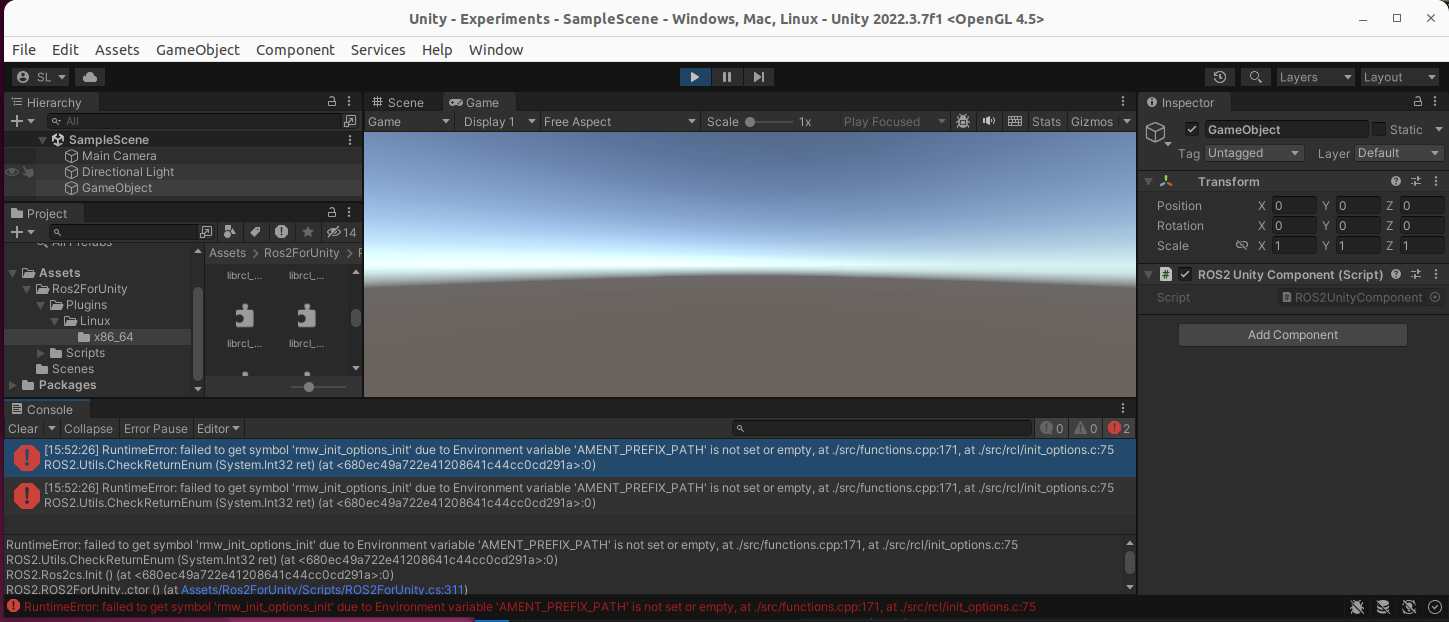 failed to get symbol 'rmw_init_options_init' · Issue #84 · RobotecAI/ros2-for-unity · GitHub
