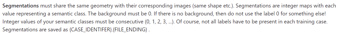 Question: Label Classes · Issue #1757 · MIC-DKFZ/nnUNet · GitHub