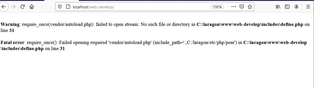 abscence du fichier autoload.php · Issue #933 · libertempo/web · GitHub