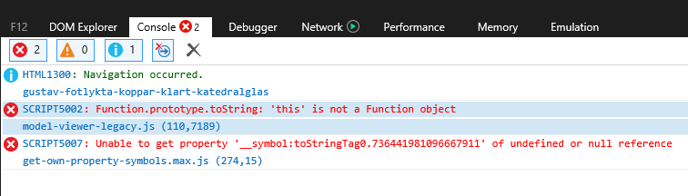 IE11 'this' is not a Function object · Issue #1581 · google/model-viewer · GitHub