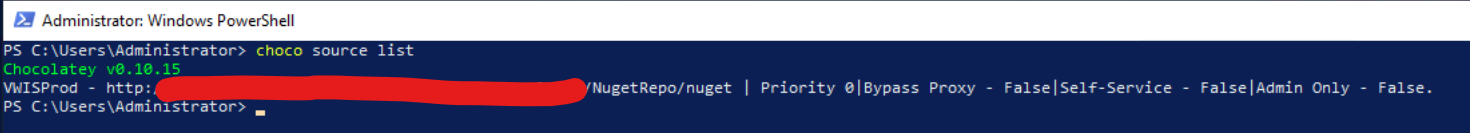 "choco source" command line proxy parameters ignored · Issue #2855 · chocolatey/choco · GitHub