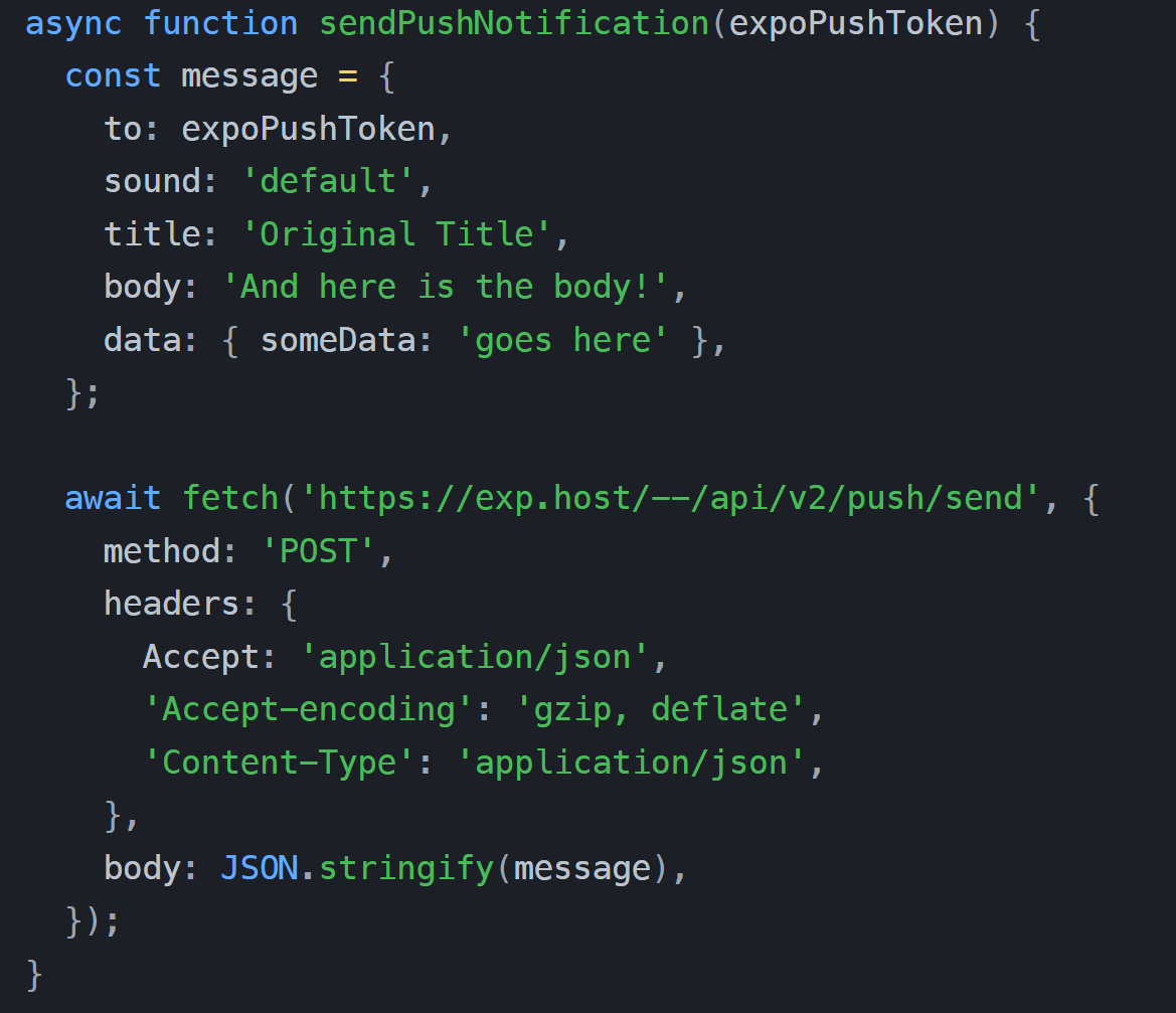 expo push notifications · supabase · Discussion #8745 · GitHub
