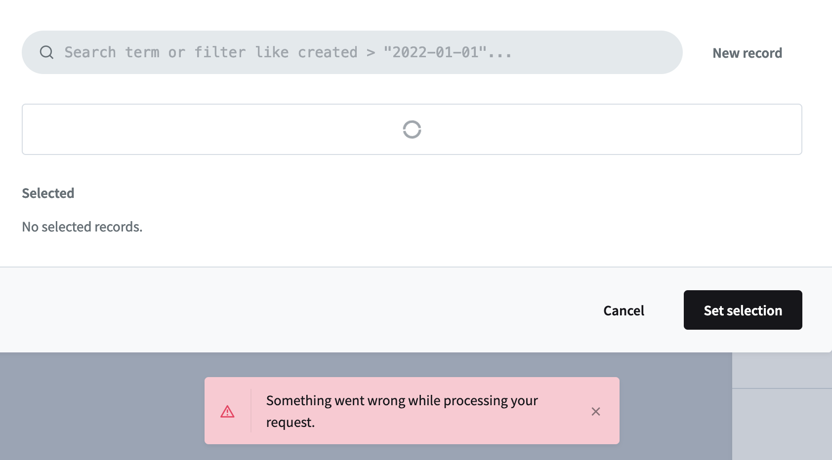 Relation picker issue · Issue #2675 · pocketbase/pocketbase · GitHub