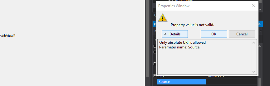 Only absolute URI is allowed · Issue #1321 · MicrosoftDocs/edge-developer · GitHub